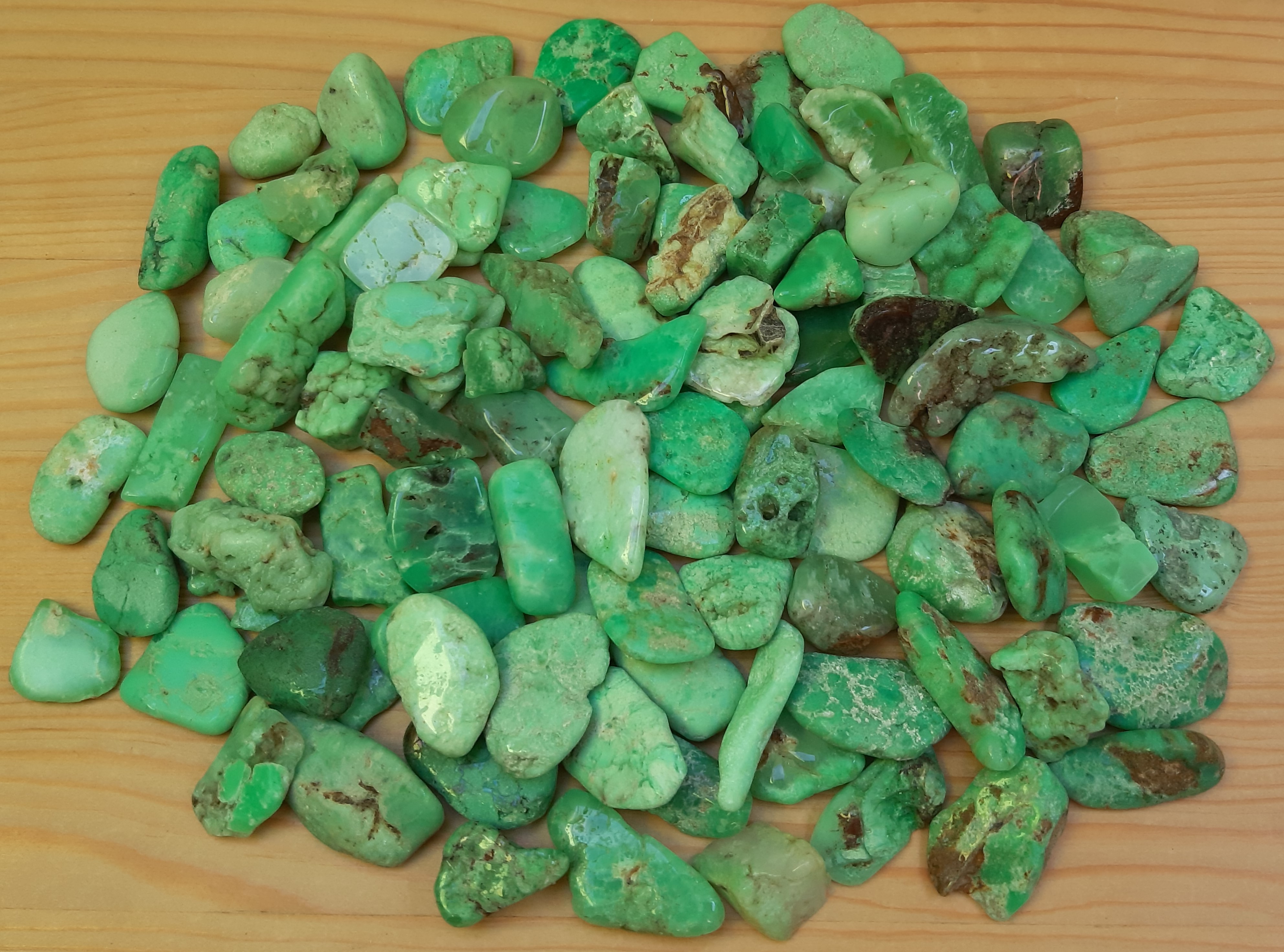 CHRYZOPRAS|Vyberte si z - 6 druhů na Kamenstesti.cz